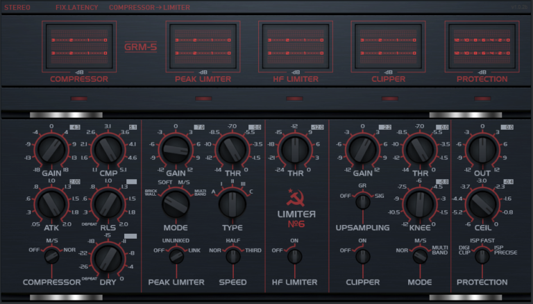 【無料】VladGの5つのダイナミクス処理が行えるLimiter No6の紹介 - Chillout with Beat